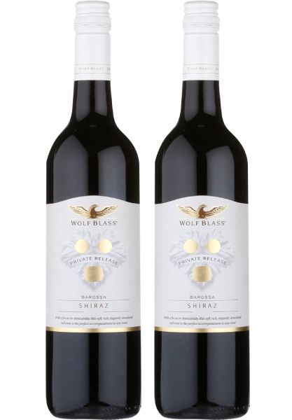 Wolf Blass Private Release Shiraz 2019 Twin Pack | Watson's Wine
