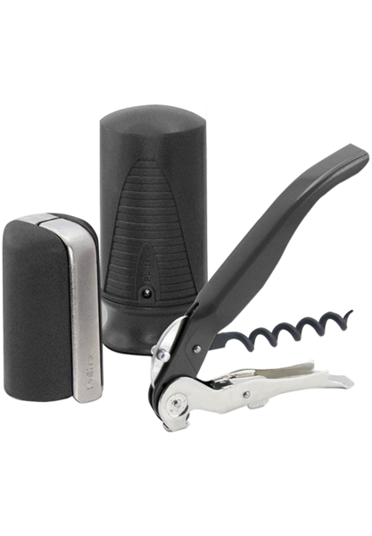 Pulltex Wine & Champ Starter Set (3Pcs) Blk (107-781-00) (Promo) | Watson's Wine