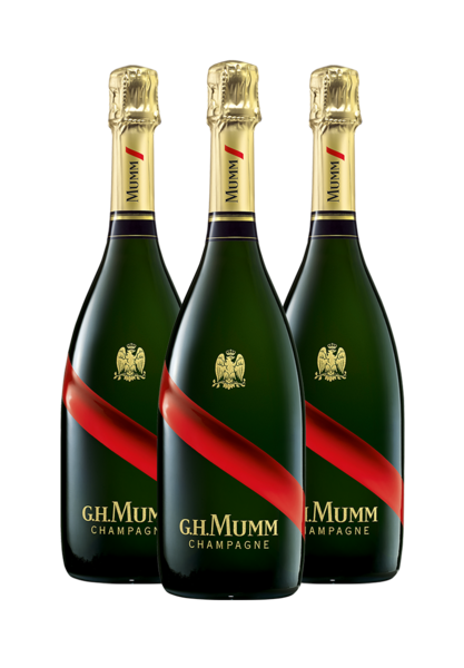G. H. Mumm Grand Cordon NV (Without Gift box) - 3 Bottle Pack | Watson ...