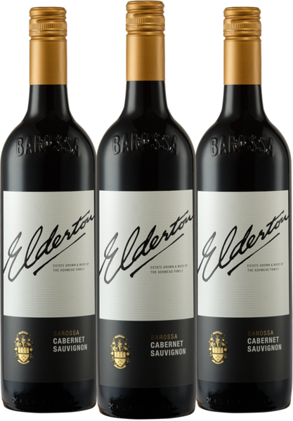 Buy Elderton Estate Barossa Cabernet Sauvignon 2021 - 3 Bottle Pack ...