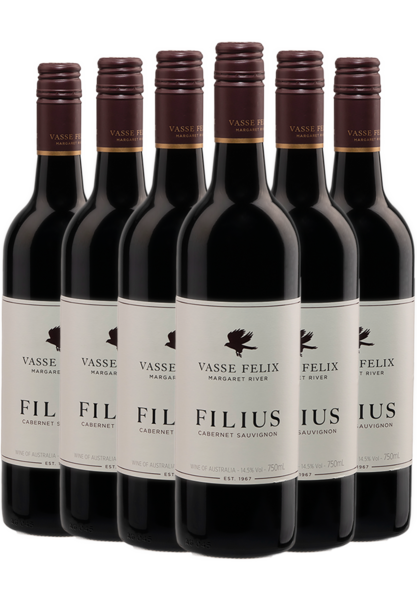 Buy Vasse Felix Filius Cabernet Sauvignon 2021 - 6 Bottle Pack | Watson ...