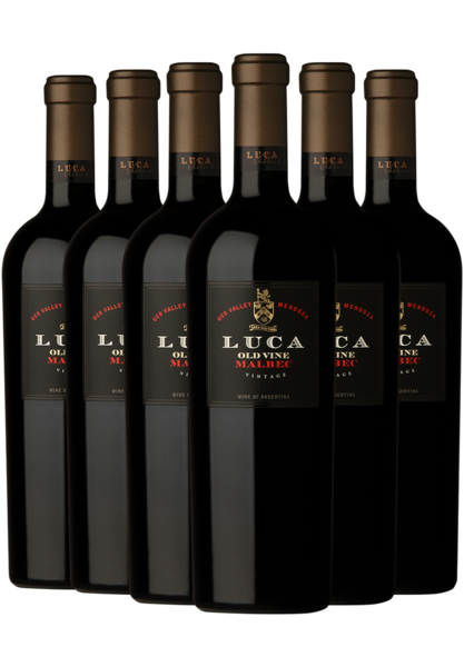 Luca Old Vine Malbec 2021 6-pack | Watson's Wine