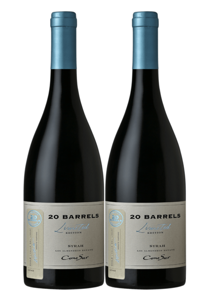 Cono Sur 20 Barrels Limited Edition Syrah 2020 2-pack | Watson's Wine