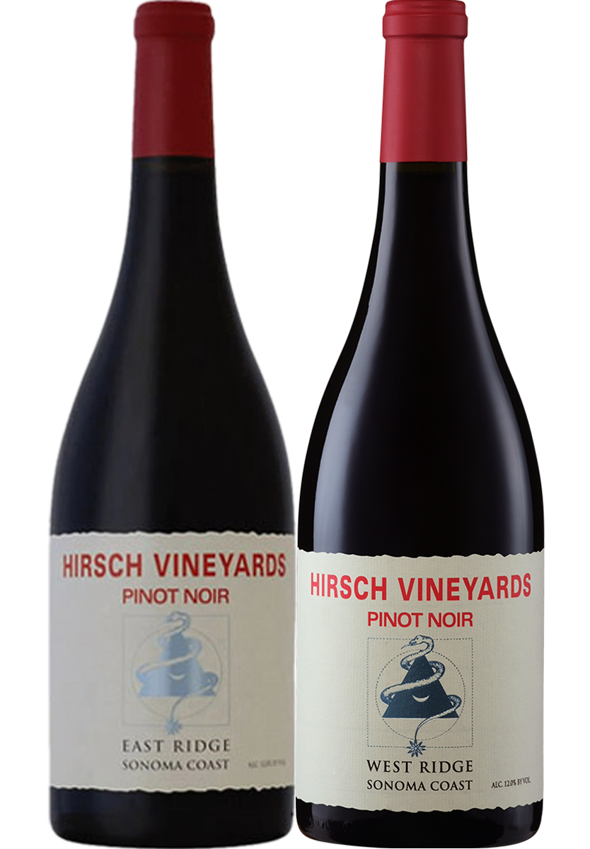 Buy Hirsch Vineyards East & West Ridge Pinot Noir 2018 2-pack | Watson's Wine