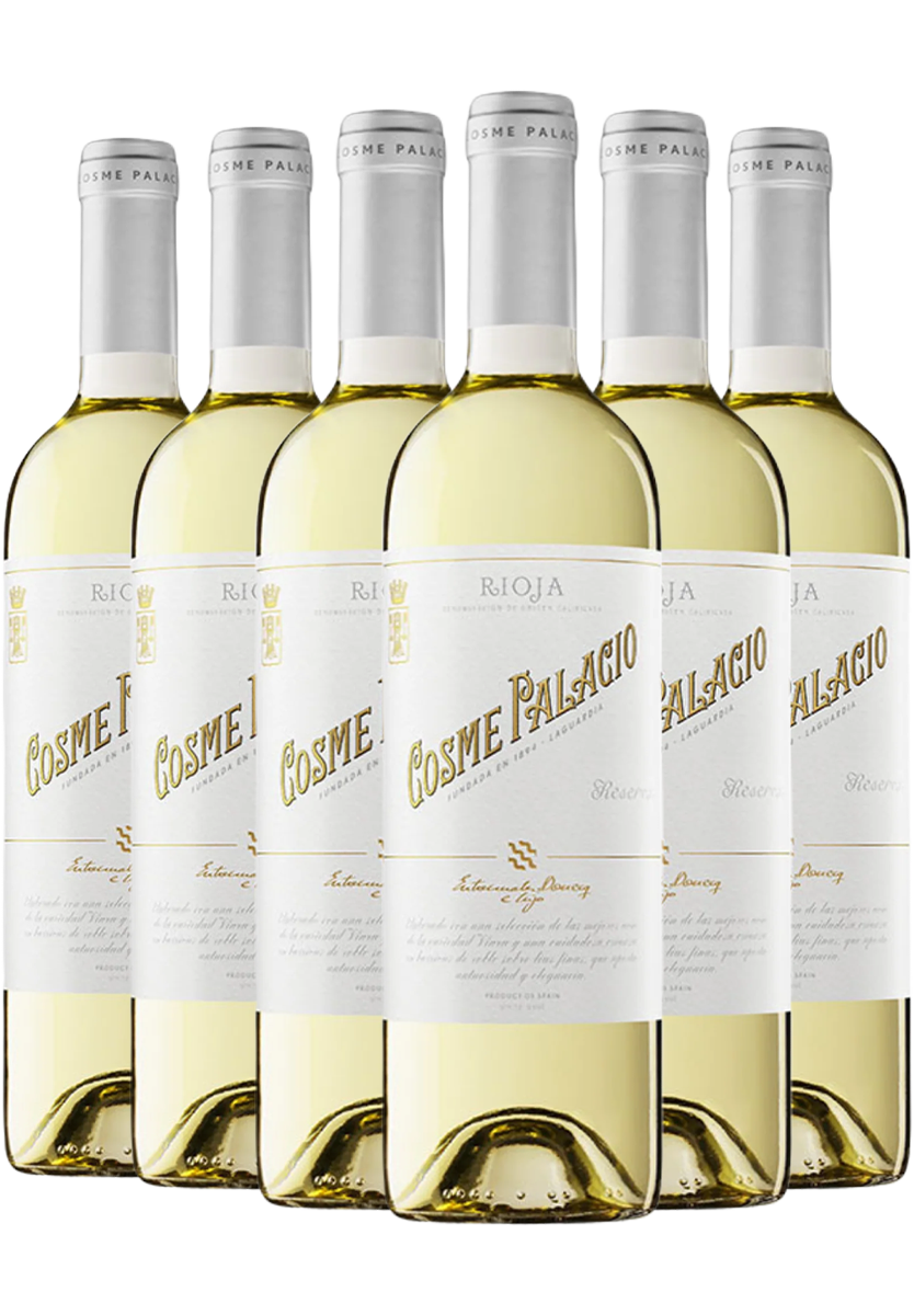 Bodegas Palacio Cosme Palacio Reserva White 2018 - 6 Bottle Pack ...
