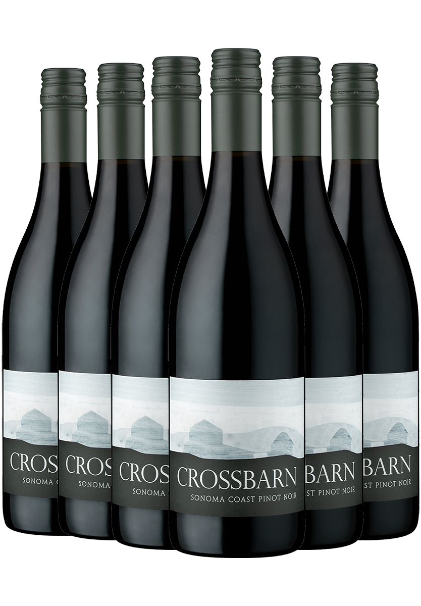 Crossbarn Sonoma Coast Pinot Noir 2020 6-pack | Watson's Wine
