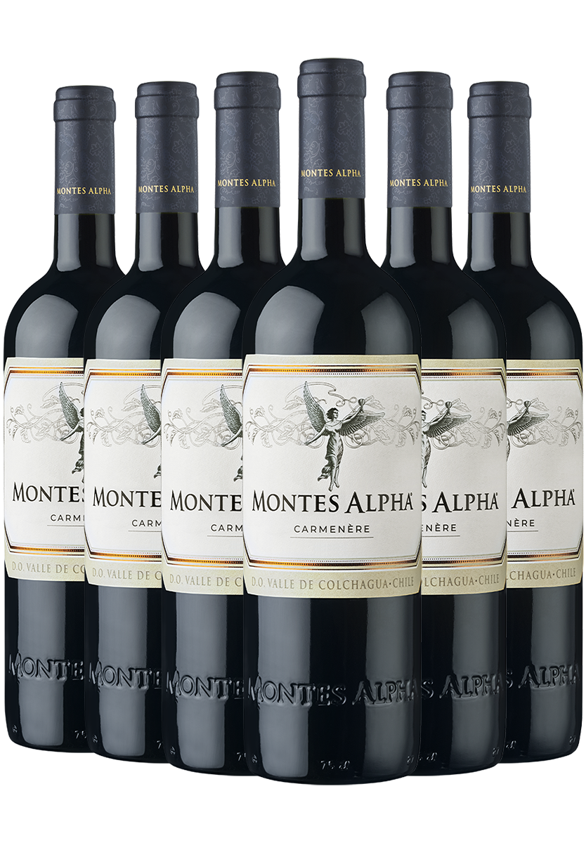 Montes Alpha Carmenere 2021 6-pack | Watson's Wine