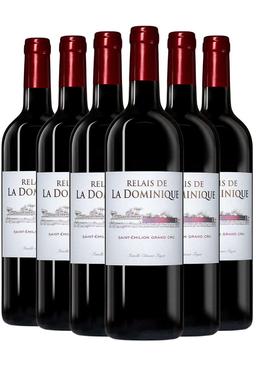 Relais de la Dominique St Emilion 2nd Wine 2019 - 6 Bottle Pack ...