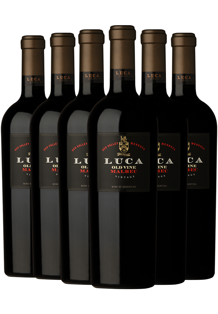 Luca Old Vine Malbec 2021 6-pack | Watson's Wine